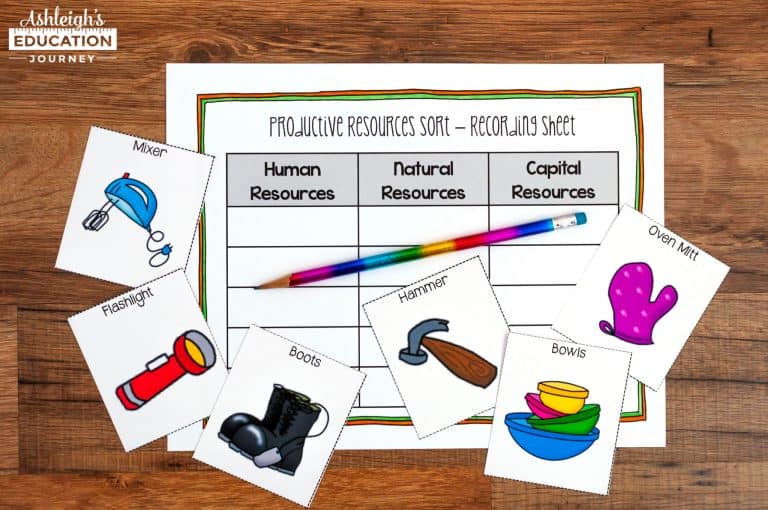 Economics Activities - Ashleigh's Education Journey