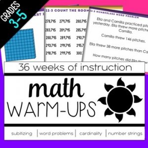 Developing Number Sense - Ashleigh's Education Journey