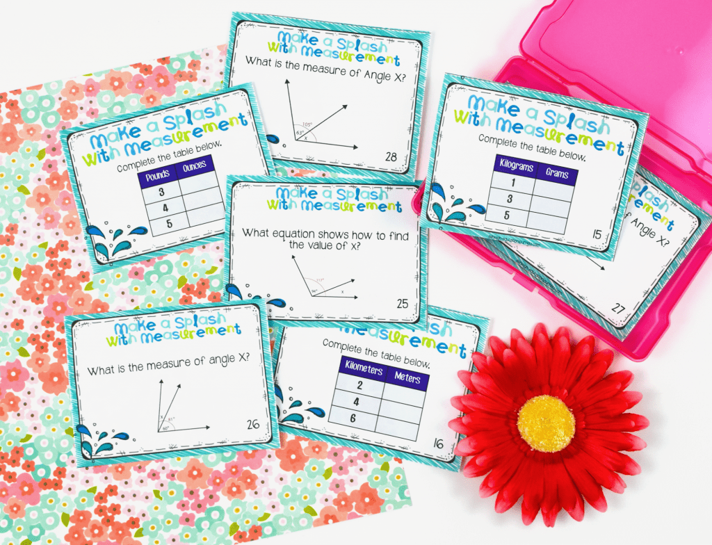 Spring Math Centers 4th Grade - Ashleigh's Education Journey