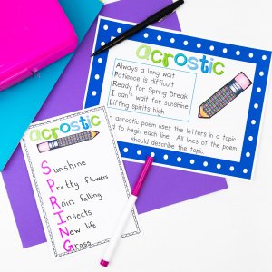 Teaching Poetry Ideas - Ashleigh's Education Journey