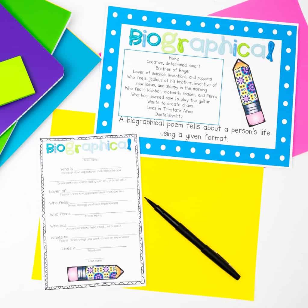 Teaching Poetry Ideas - Ashleigh's Education Journey