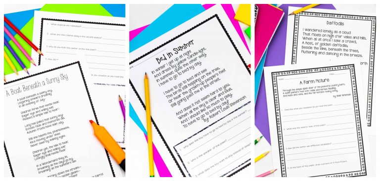 Teaching Poetry Ideas - Ashleigh's Education Journey