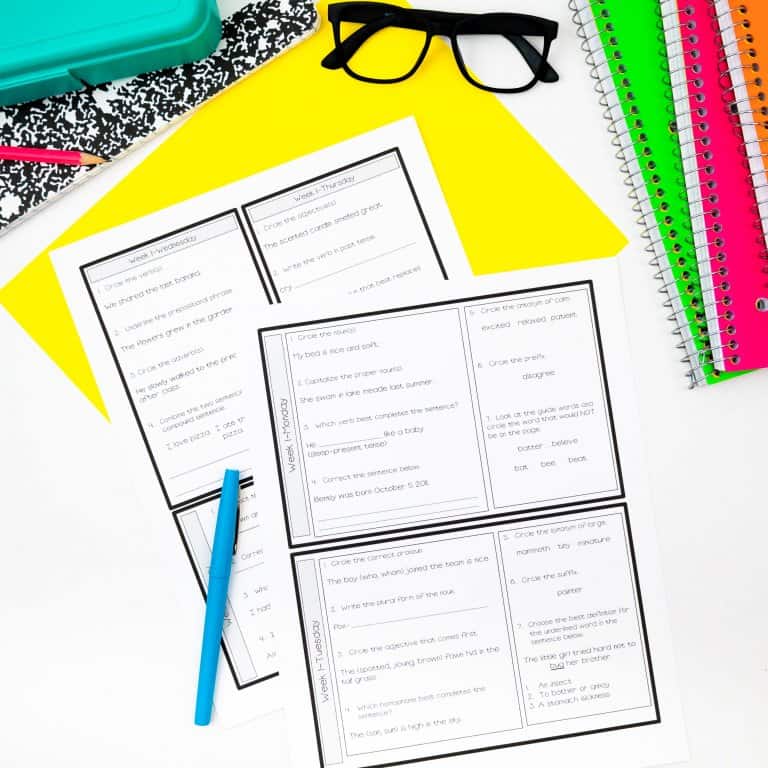 Grammar Worksheets & Activities - Ashleigh's Education Journey