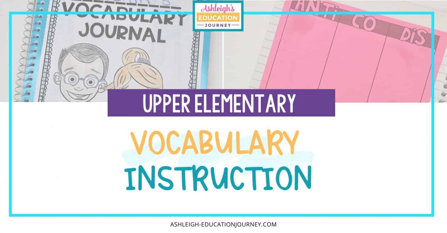 Strategies For Teaching Vocabulary - Ashleigh's Education Journey