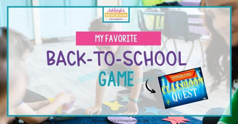 Back to School Game - Ashleigh's Education Journey
