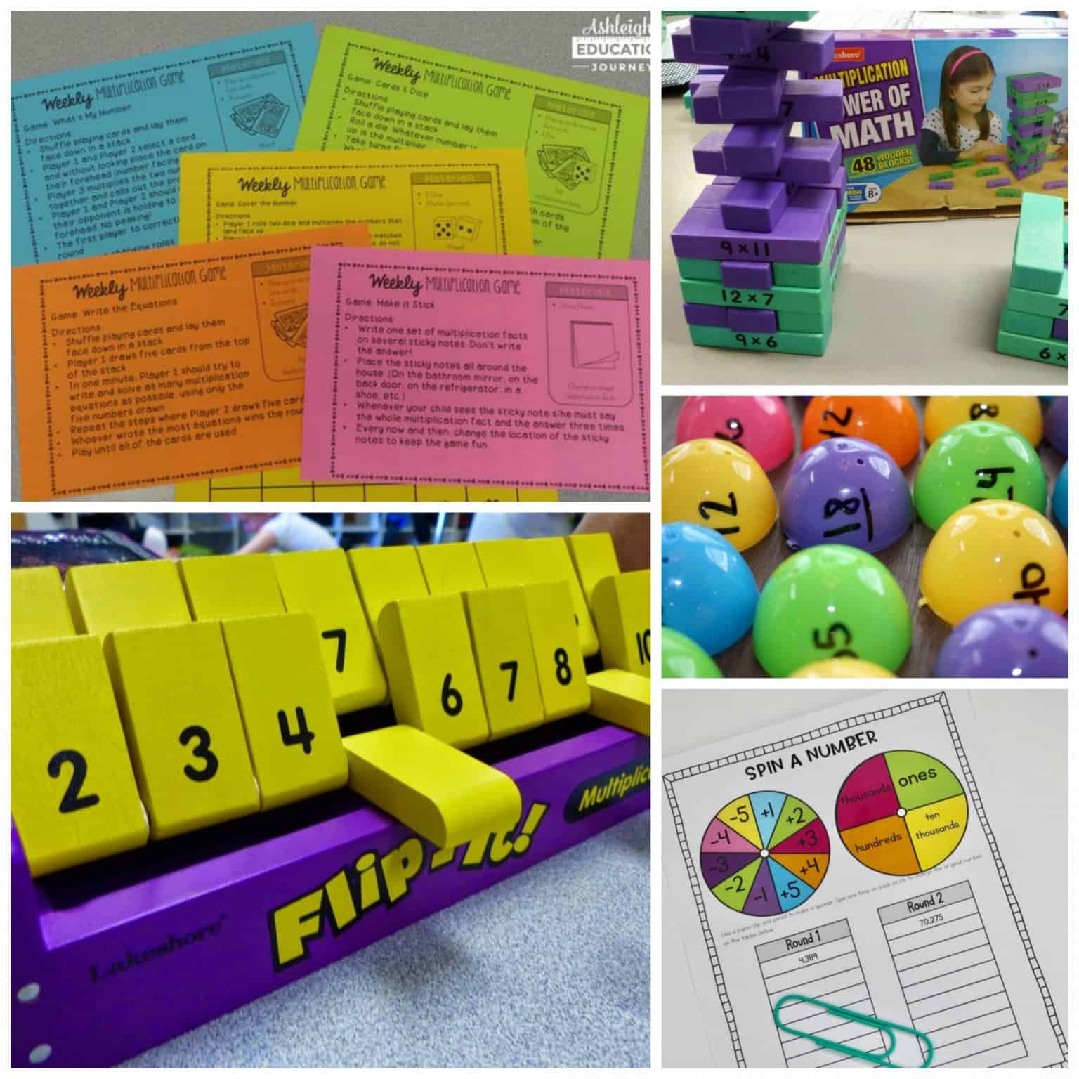 Math Centers for Upper Elementary Students
