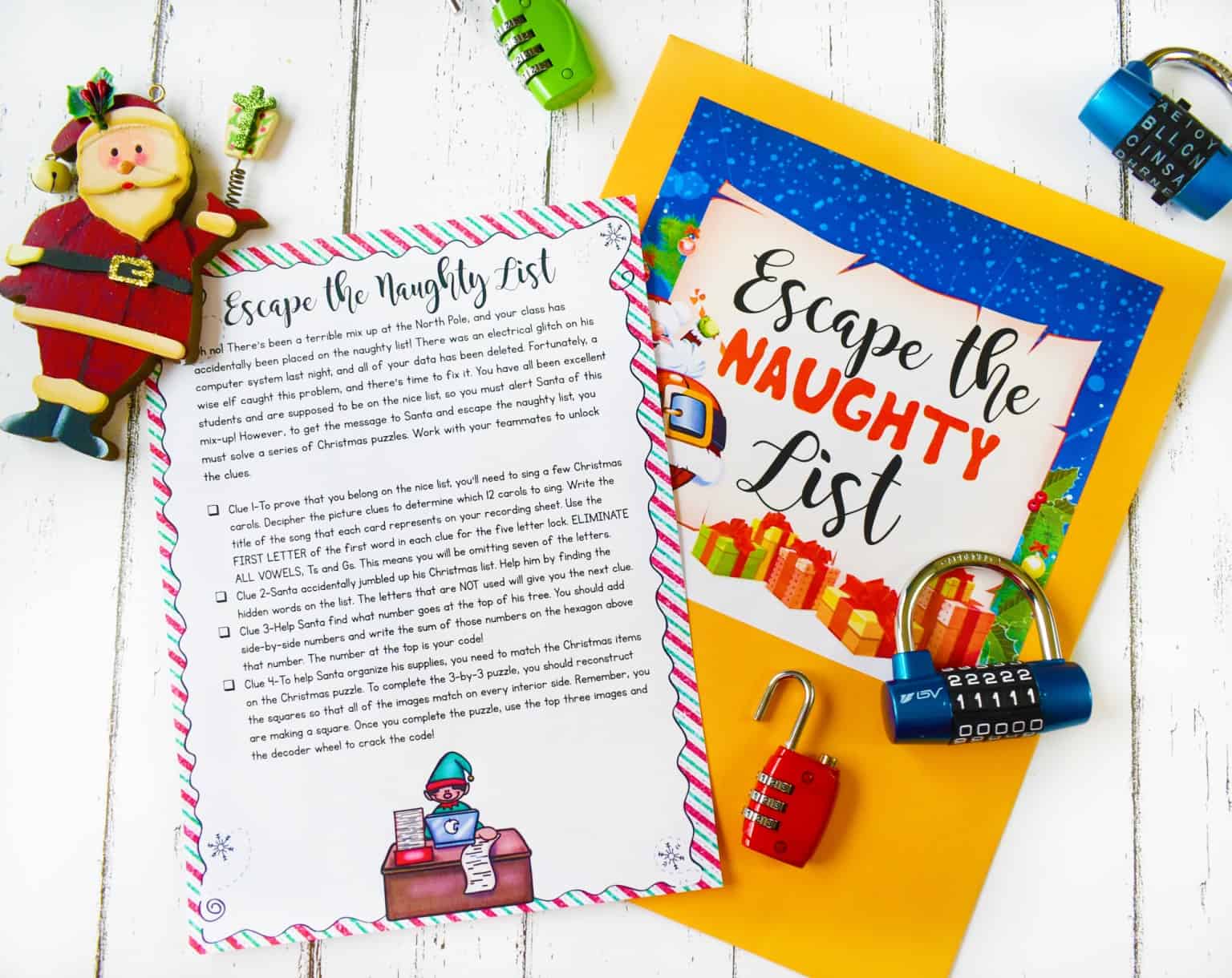 Christmas Escape Room Activity - Ashleigh's Education Journey