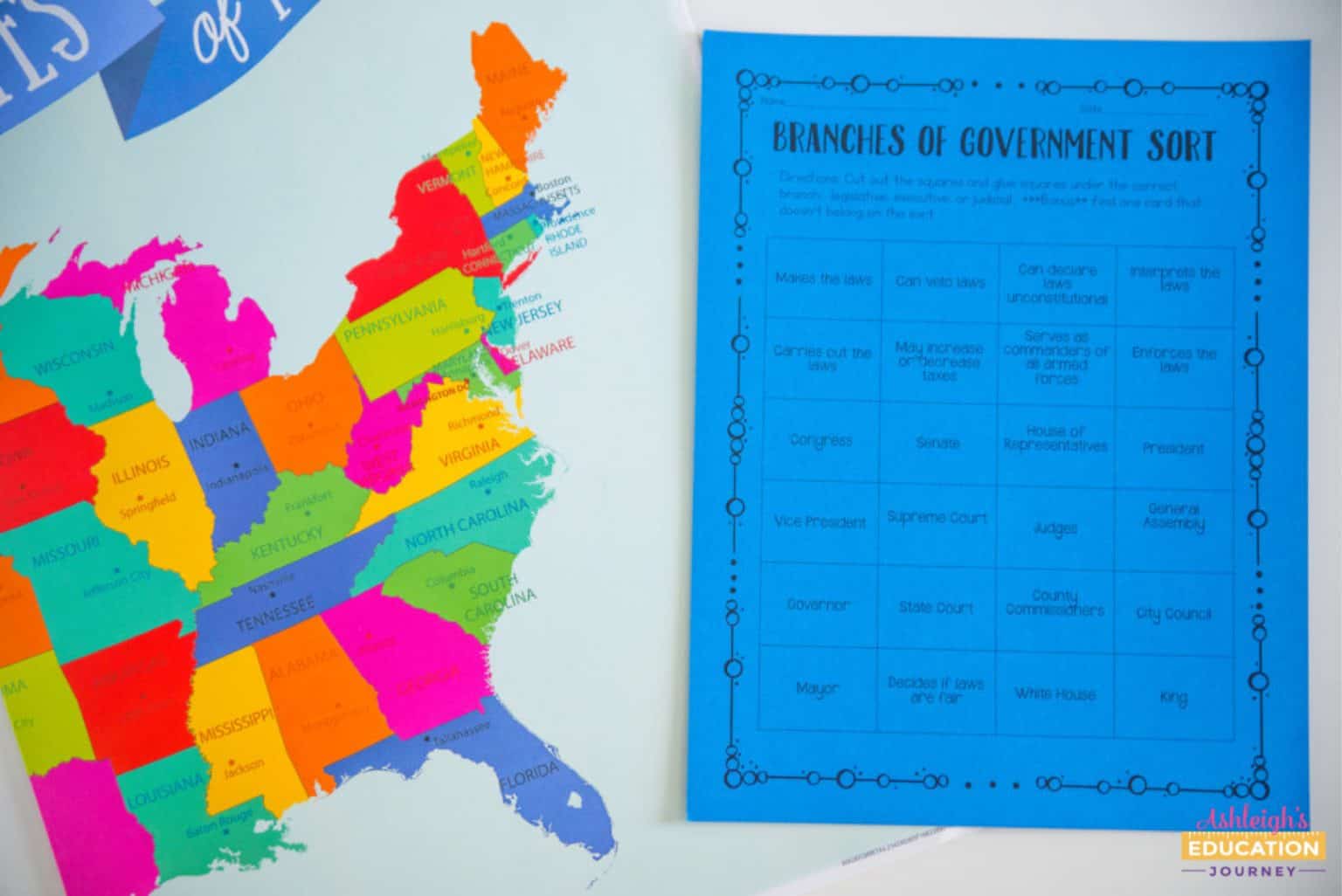 Teaching American Government - Ashleigh's Education Journey