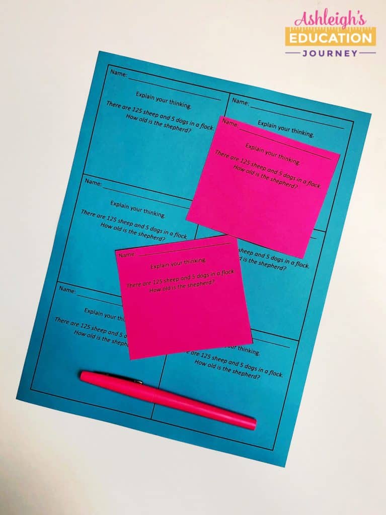 Teaching Multi-Step Word Problems - Ashleigh's Education Journey