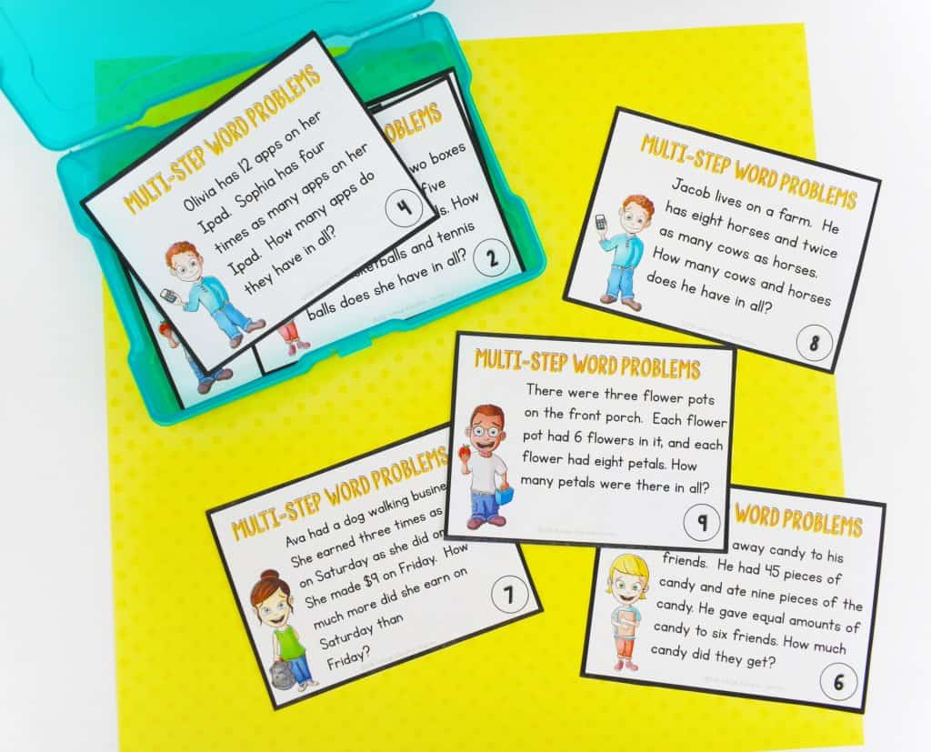 Teaching Multi-Step Word Problems - Ashleigh's Education Journey