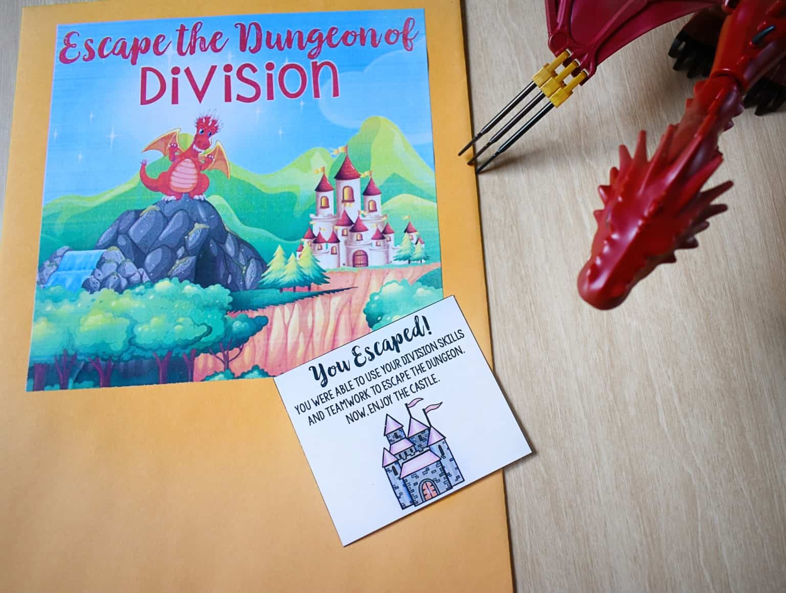 Division Escape Room Lesson - Ashleigh's Education Journey