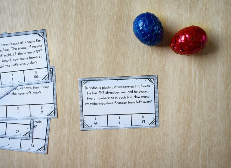 Division Escape Room Lesson - Ashleigh's Education Journey