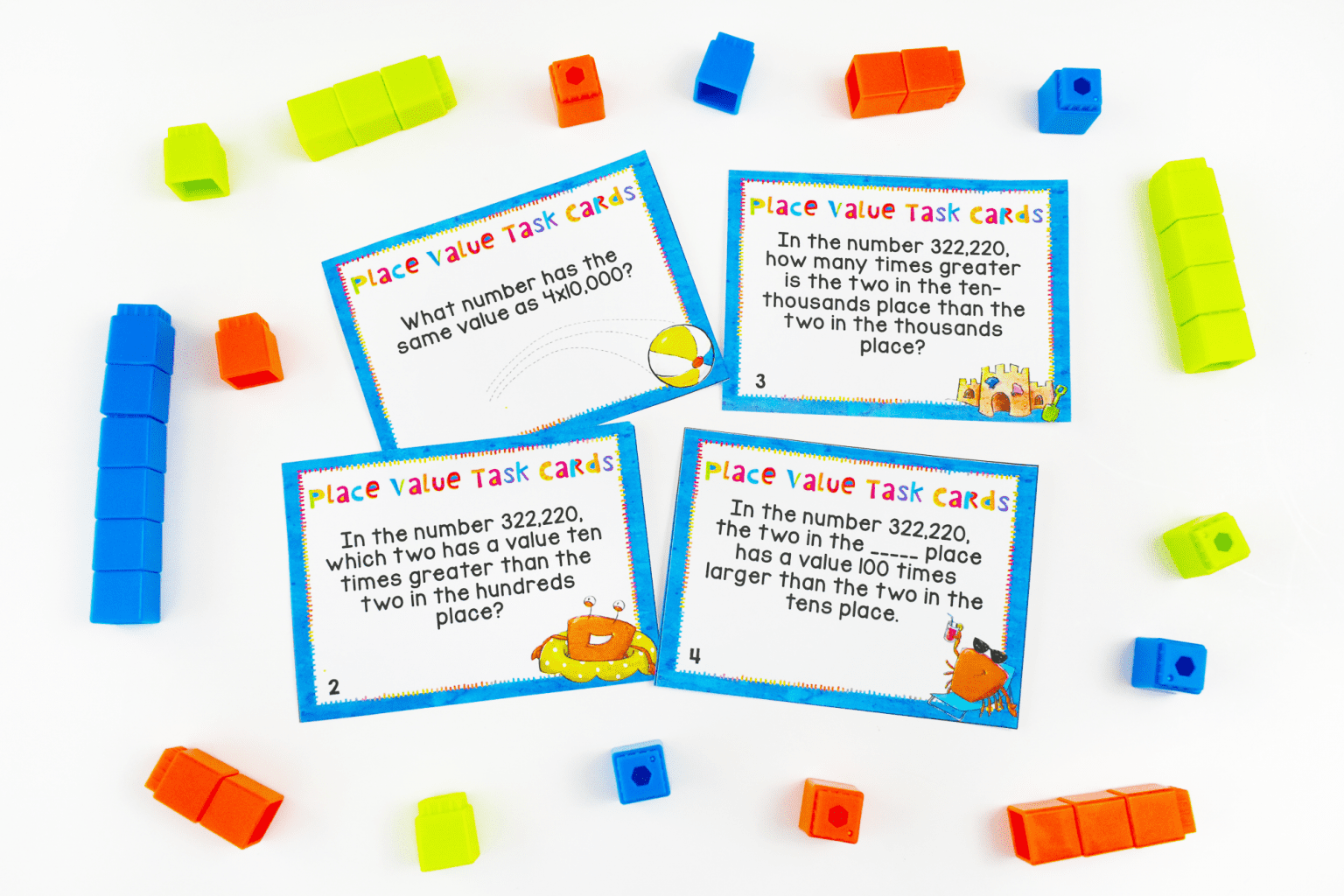 3rd Grade Place Value Centers - Ashleigh's Education Journey