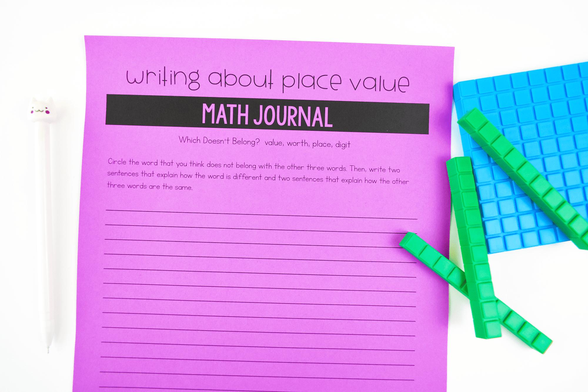 3rd Grade Place Value Centers Ashleigh s Education Journey