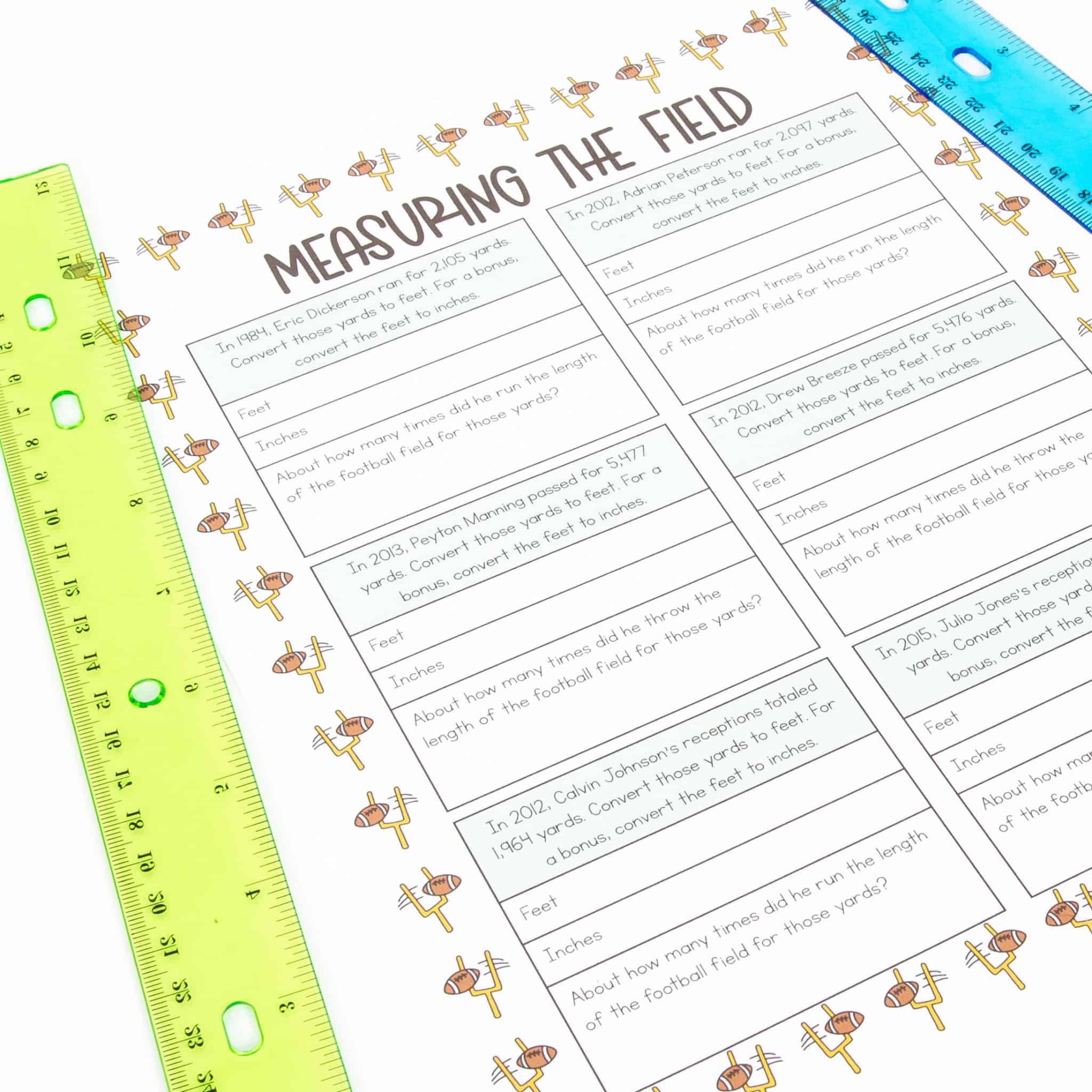 Football Math Project - Ashleigh's Education Journey