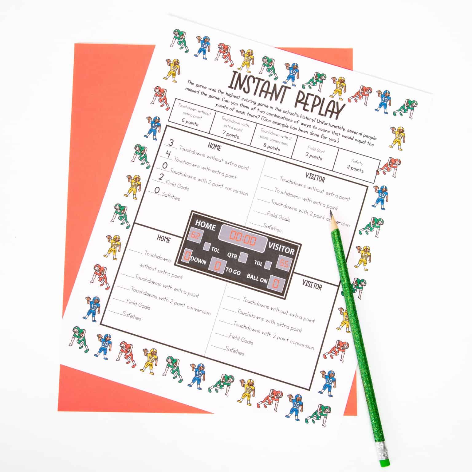 Football Math Project - Ashleigh's Education Journey