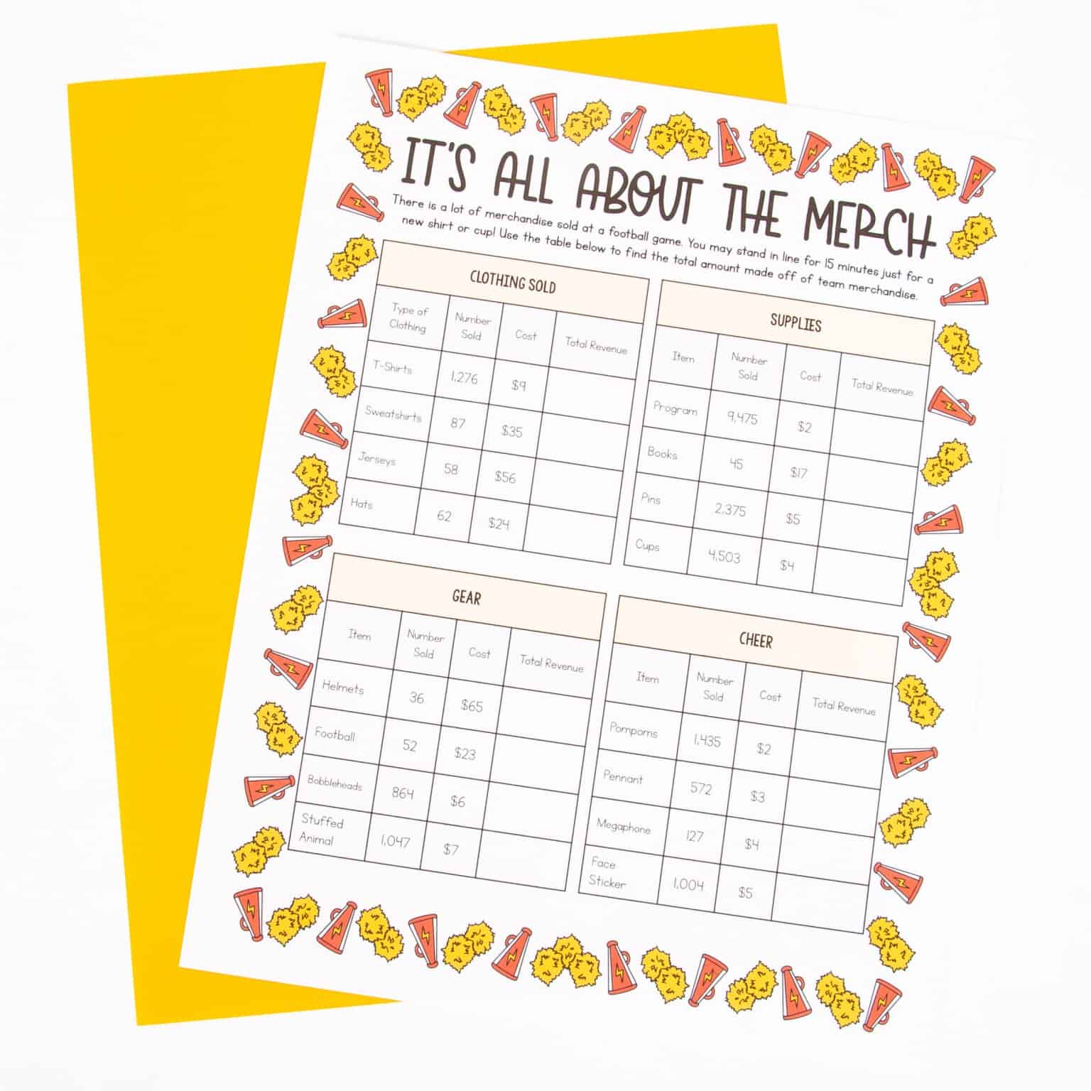 Football Math Project - Ashleigh's Education Journey