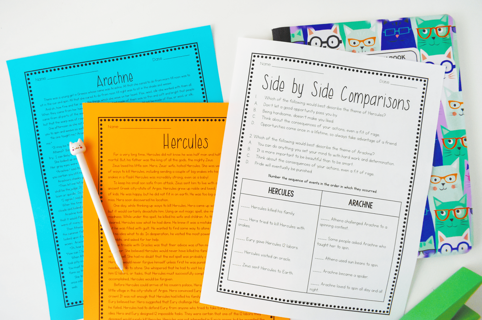 Teaching Greek Mythology - Ashleigh's Education Journey