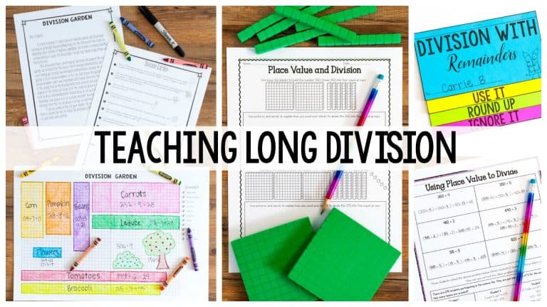 Dividing With Area Models and Partial Quotient