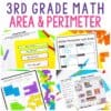 3rd Grade Area and Perimeter Unit | Hands On Lessons | Print & Digital ...