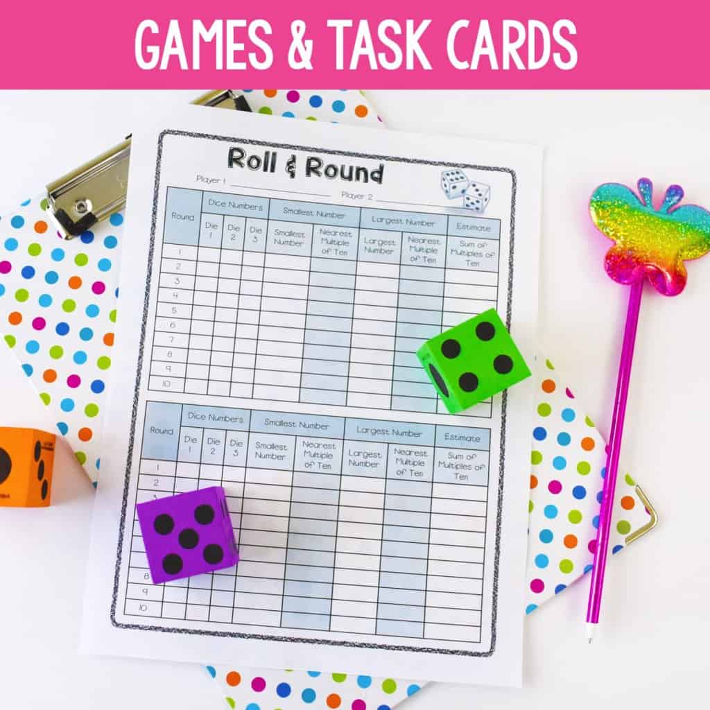 3rd Grade Rounding Unit | Conceptual Lessons & Practice | Print ...