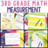 3rd Grade Measurement | Length to Nearest 1/4 Inch | Print & Digital ...