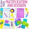 3rd Grade Multiplication & Division Unit | Print & Digital - Ashleigh's ...