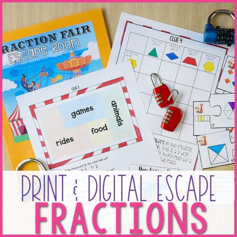 4th Grade Multiplication Escape | Print & Digital - Ashleigh's ...