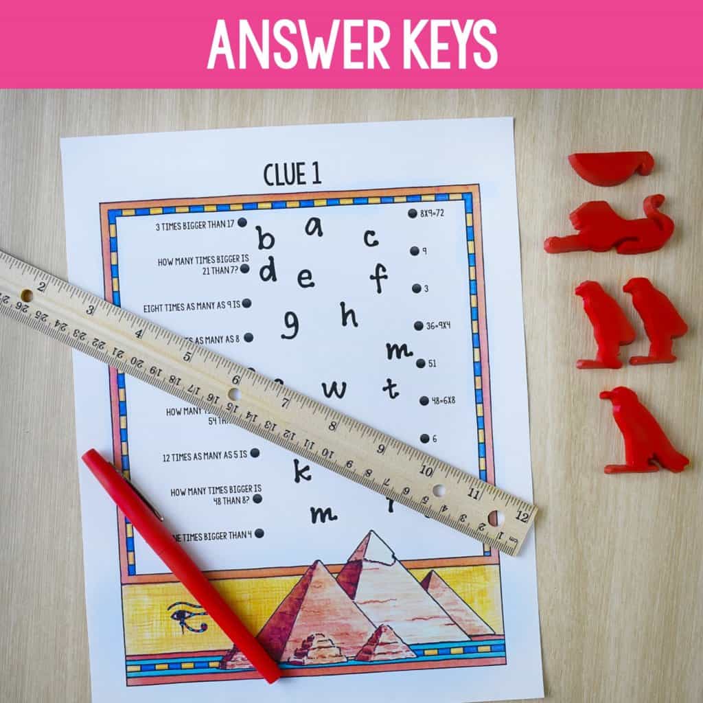 4th Grade Multiplication Escape | Print & Digital - Ashleigh's ...