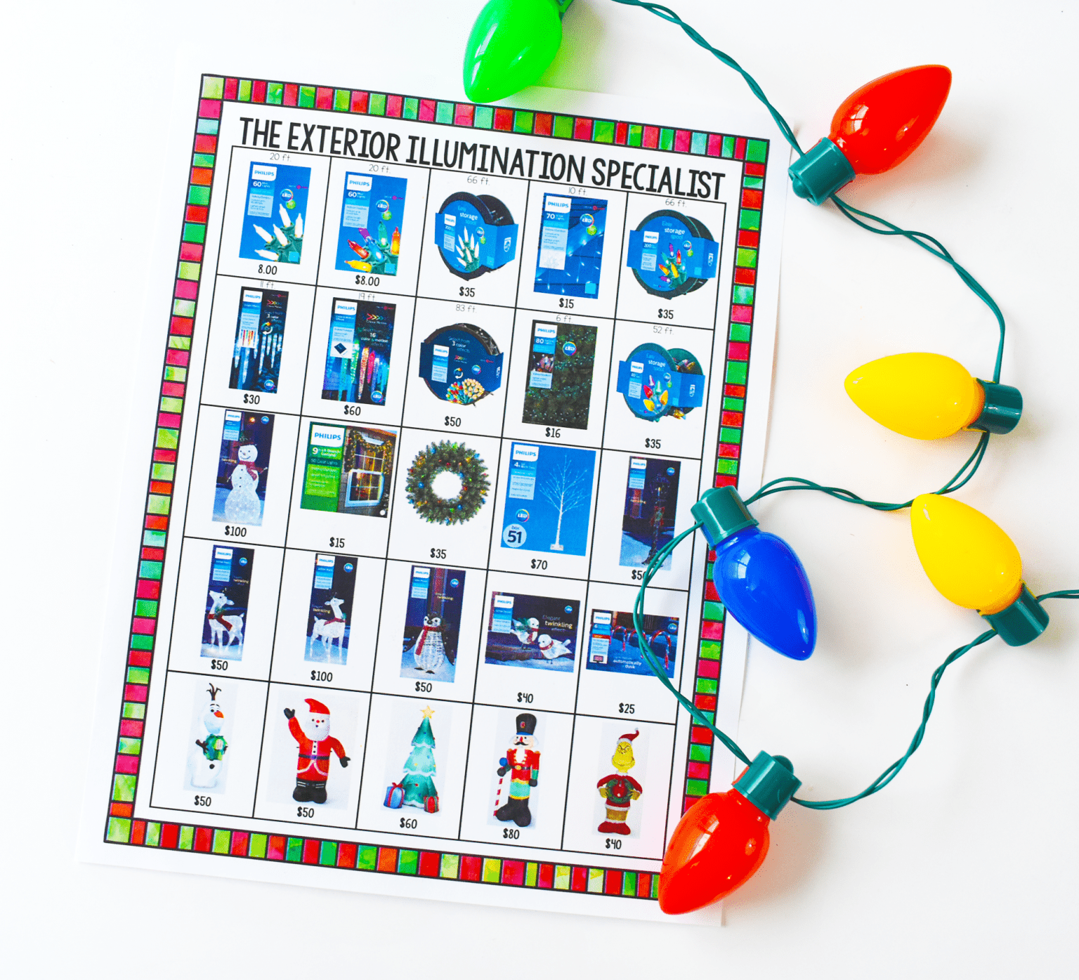 Christmas Math Project - Ashleigh's Education Journey