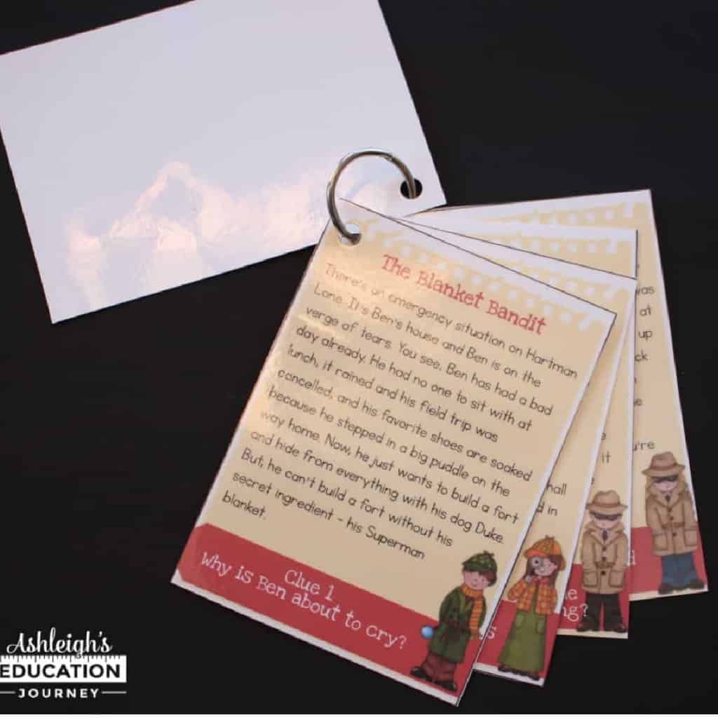 Detective Inferences | Drawing Conclusions and Inferences | Print and ...