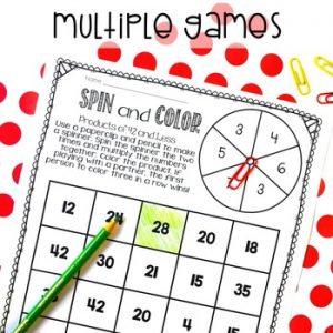 No Prep Multiplication | Print & Digital - Ashleigh's Education Journey