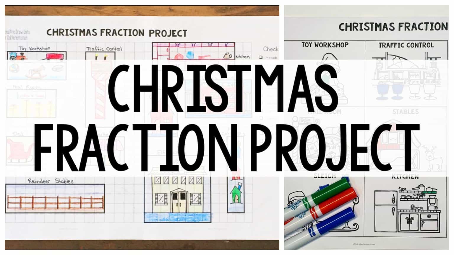 Christmas Fraction Project - Ashleigh's Education Journey