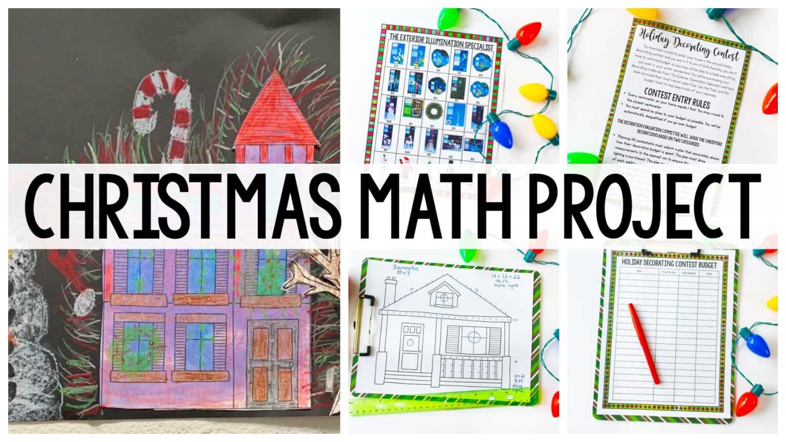 Christmas Math Project - Ashleigh's Education Journey