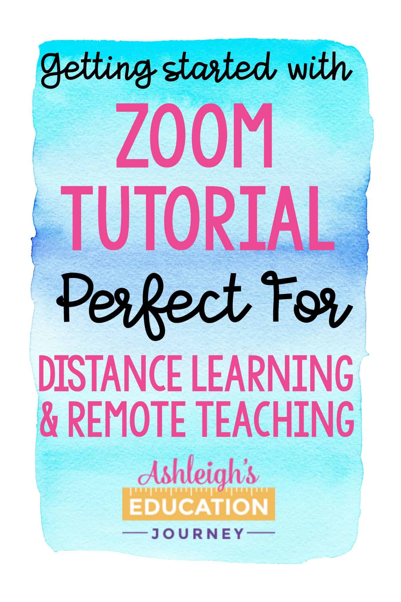 Distance Learning 101 - Ashleigh's Education Journey