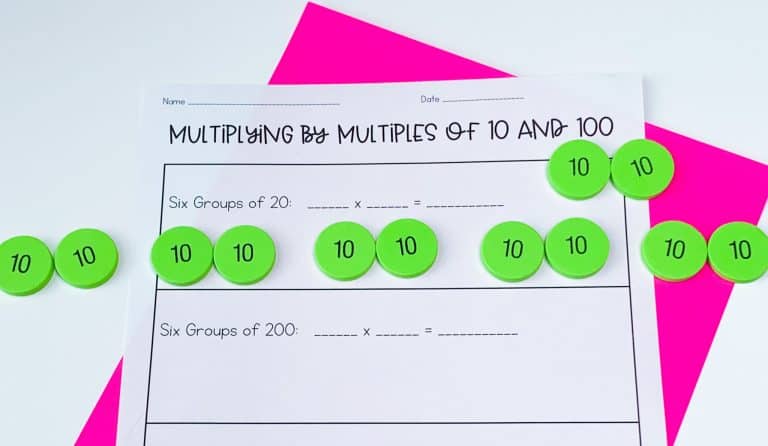 Multiplying by Tens and Hundreds - Ashleigh's Education Journey