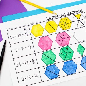 Adding and Subtracting Fractions - Ashleigh's Education Journey