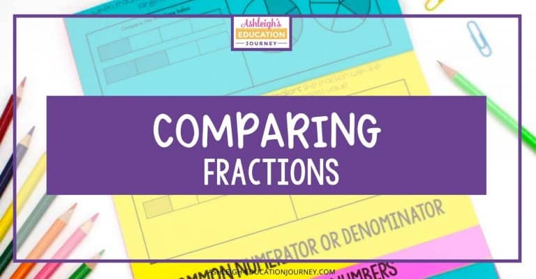 Comparing Fractions - Ashleigh's Education Journey