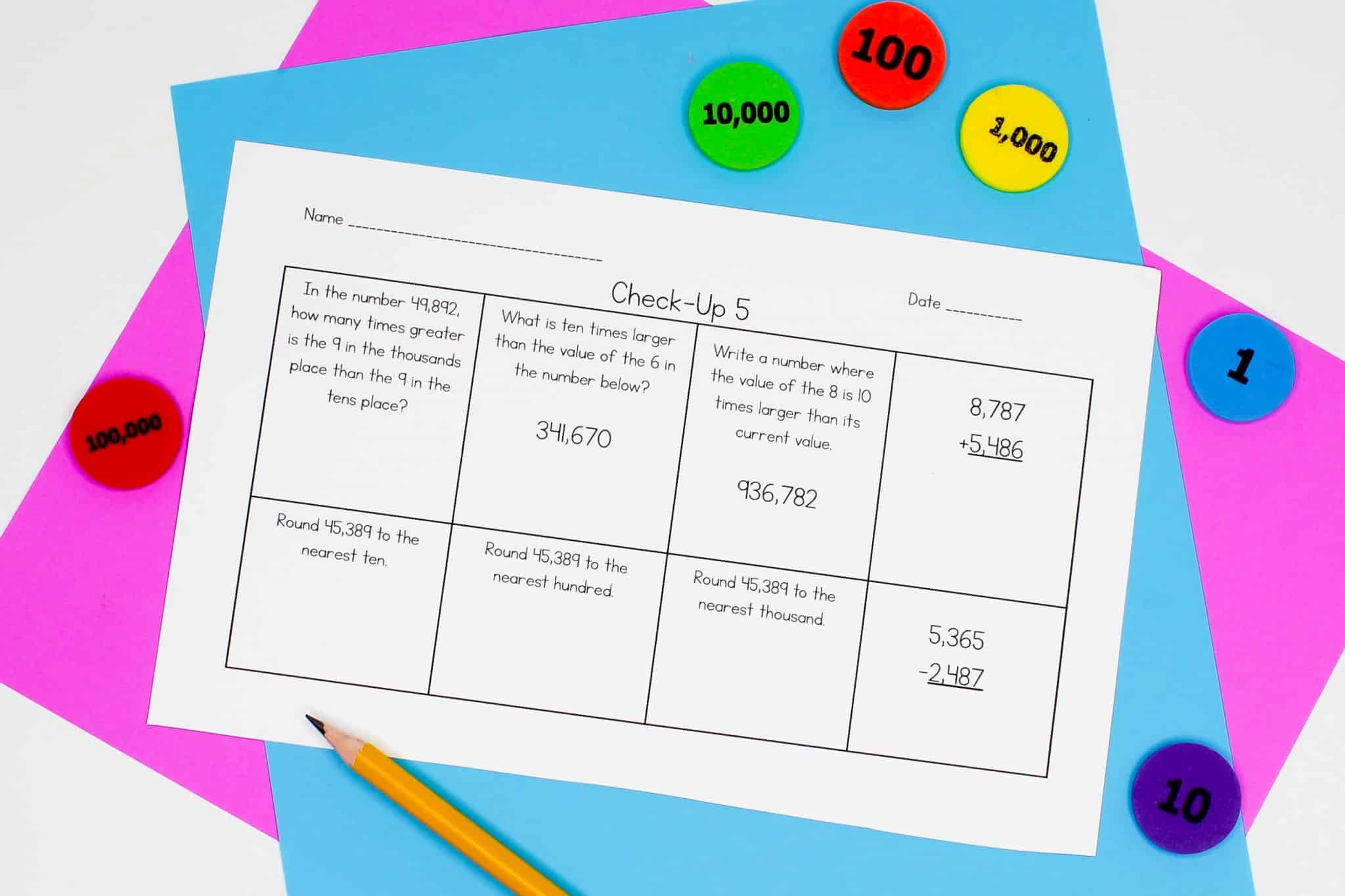 Place Value Resources - Ashleigh's Education Journey