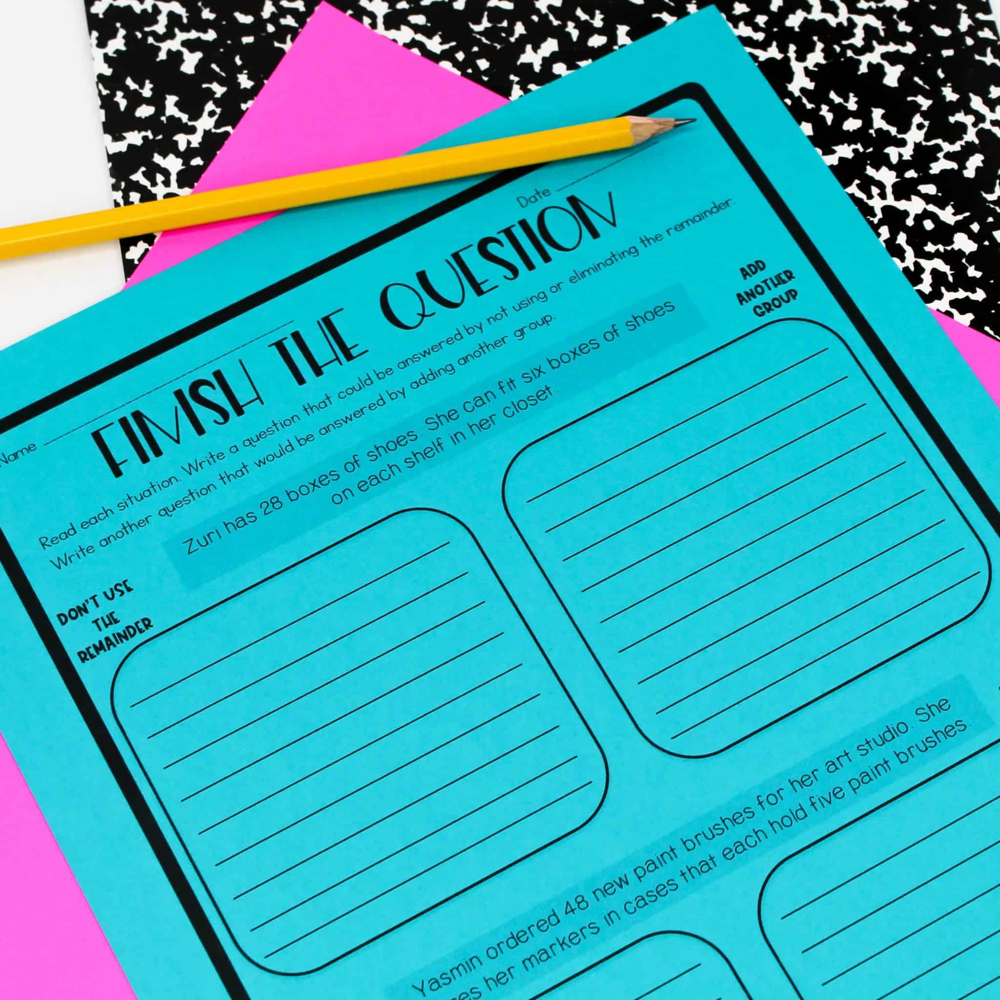 Multi-Digit Division With Area Models & Partial Quotient - Ashleigh's ...