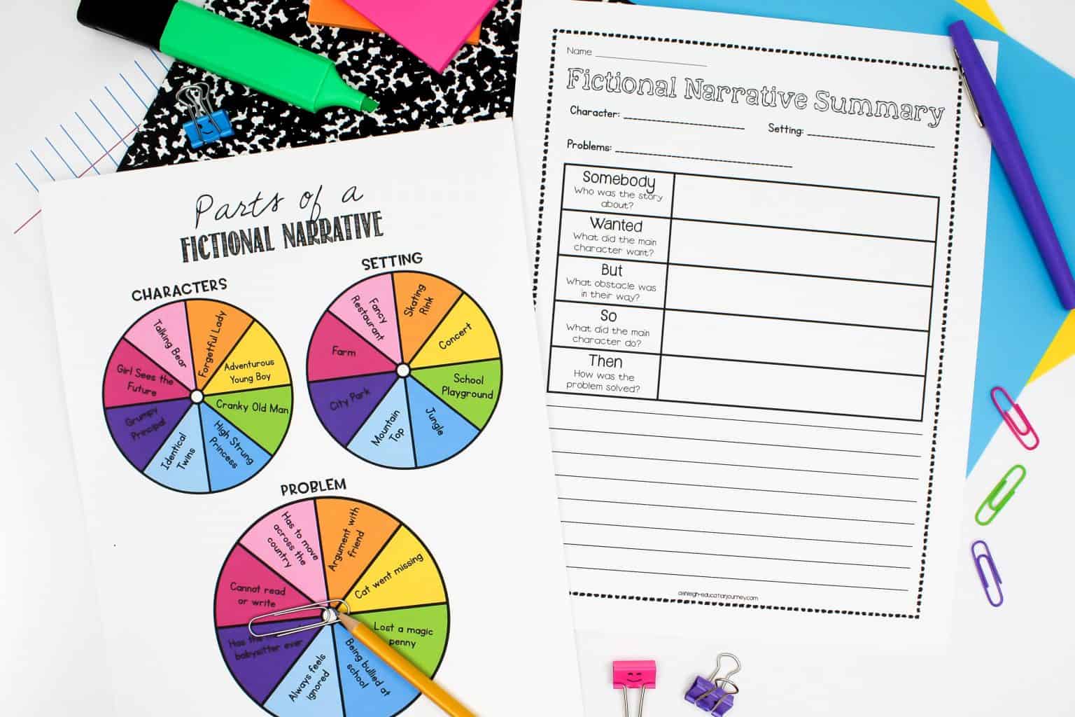 Fictional Narrative Lessons - Ashleigh's Education Journey