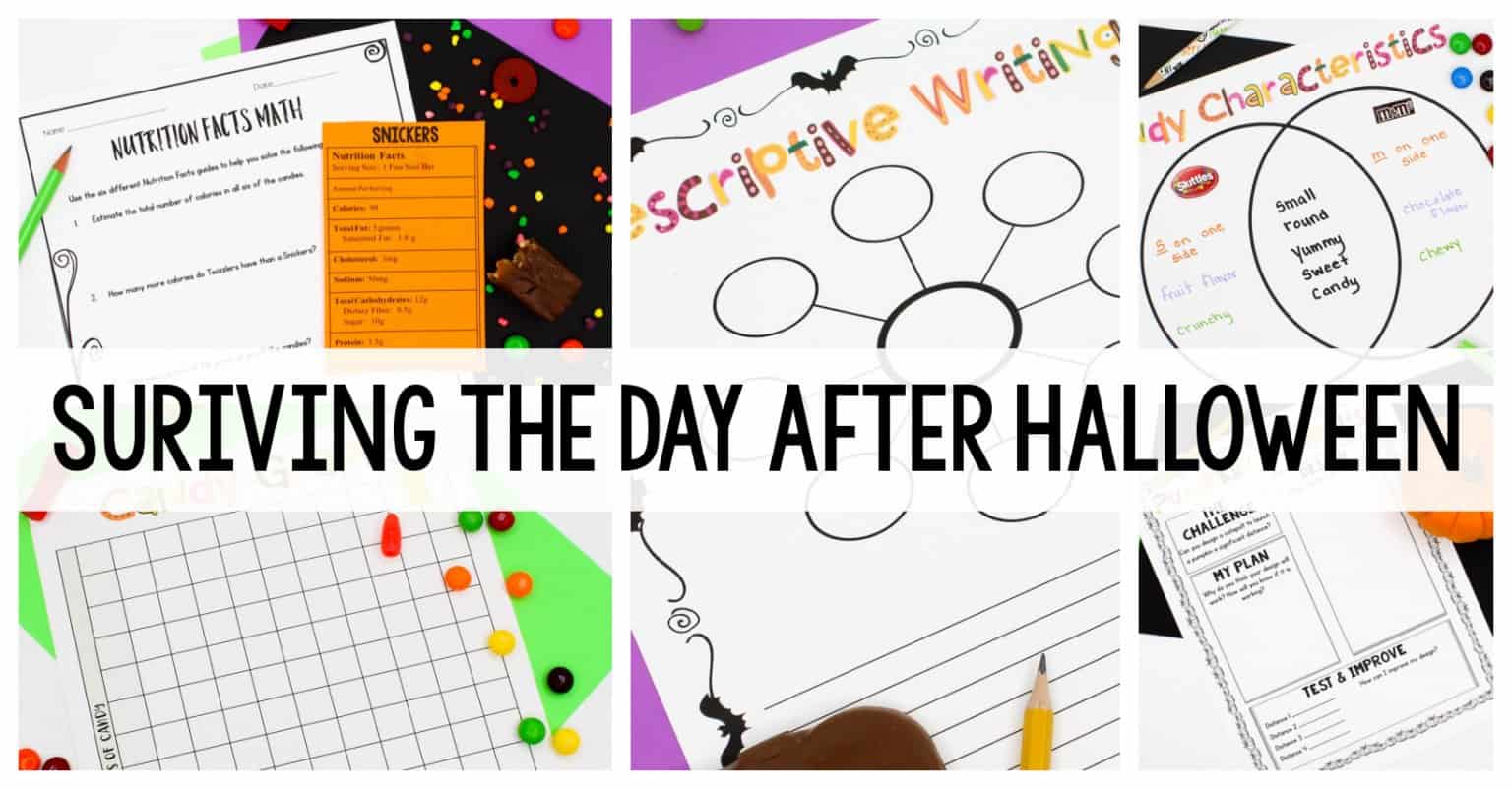 The Day After Halloween Activities - Ashleigh's Education Journey