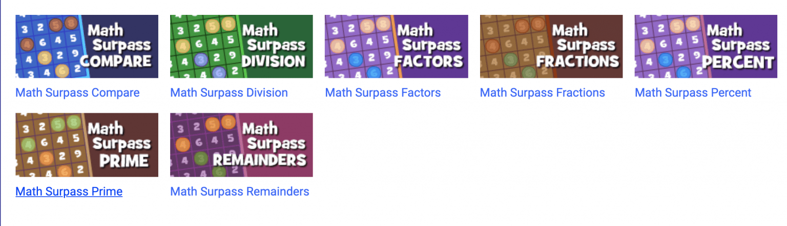 The BEST Math Playground Games - Ashleigh's Education Journey