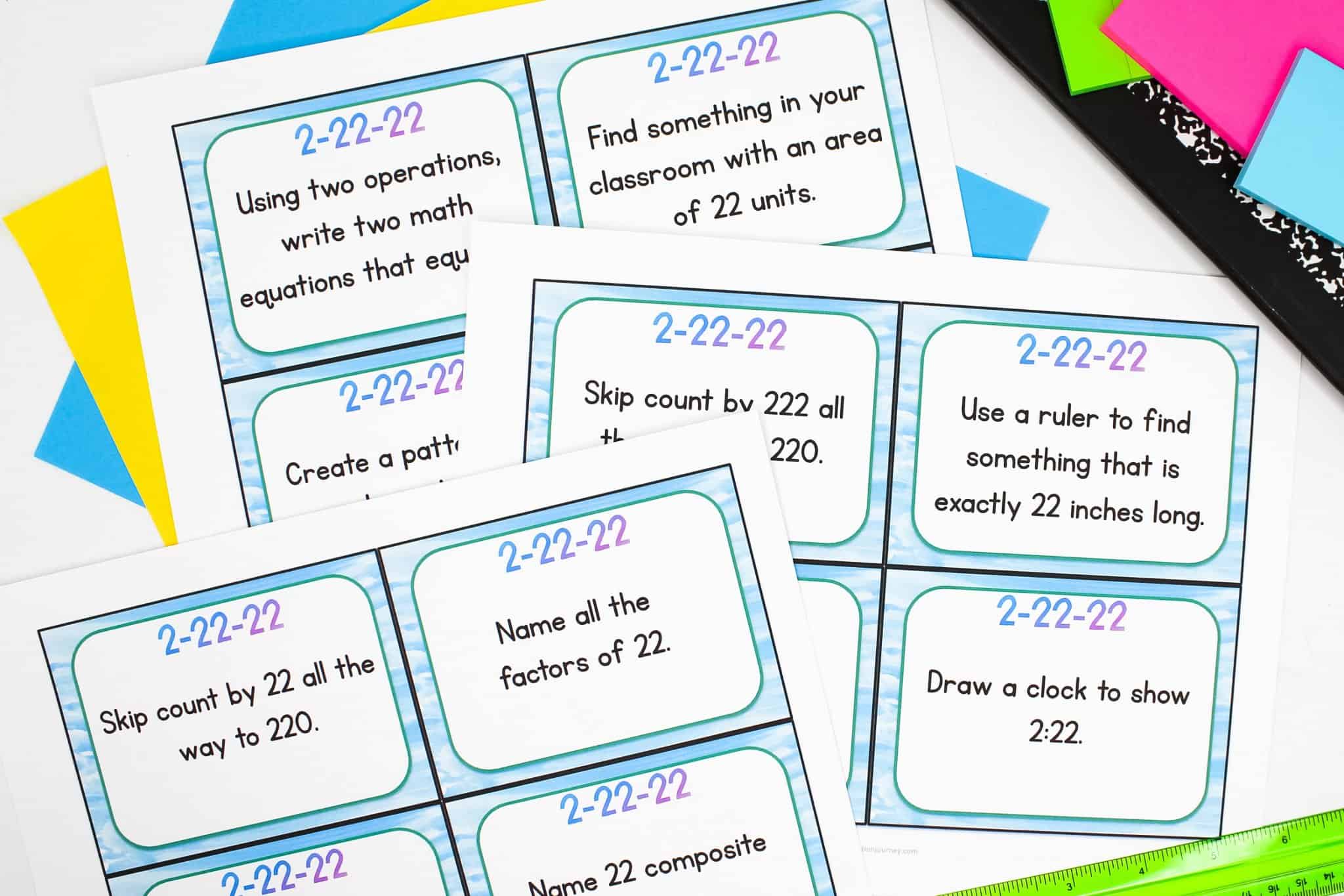 Twos Day Activities for 2-22-22 - Ashleigh's Education Journey
