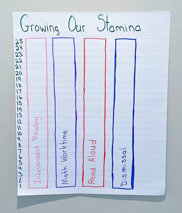 Increasing Student Stamina and Independence - Ashleigh's Education Journey