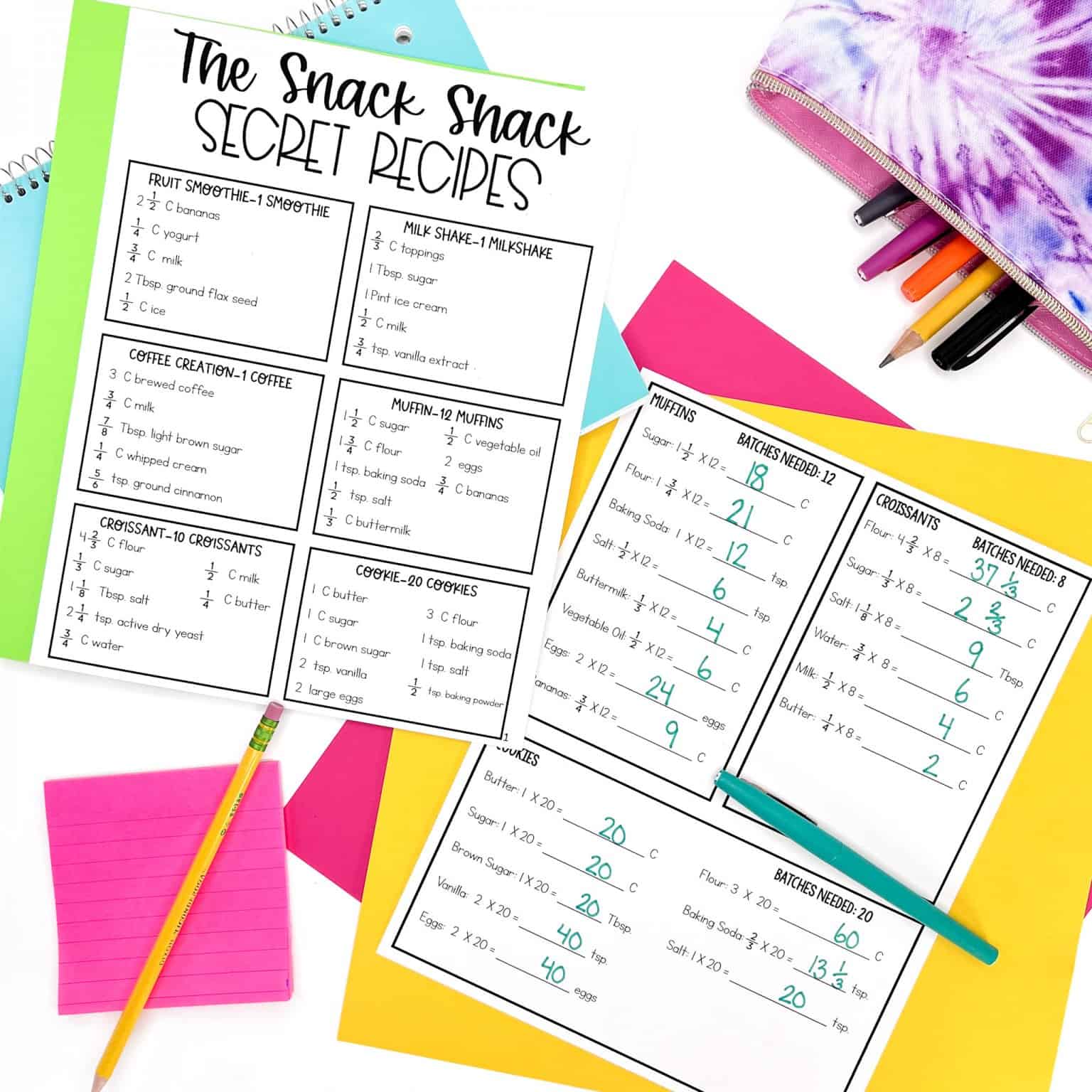 Project Based Learning - The Snack Shack - Ashleigh's Education Journey