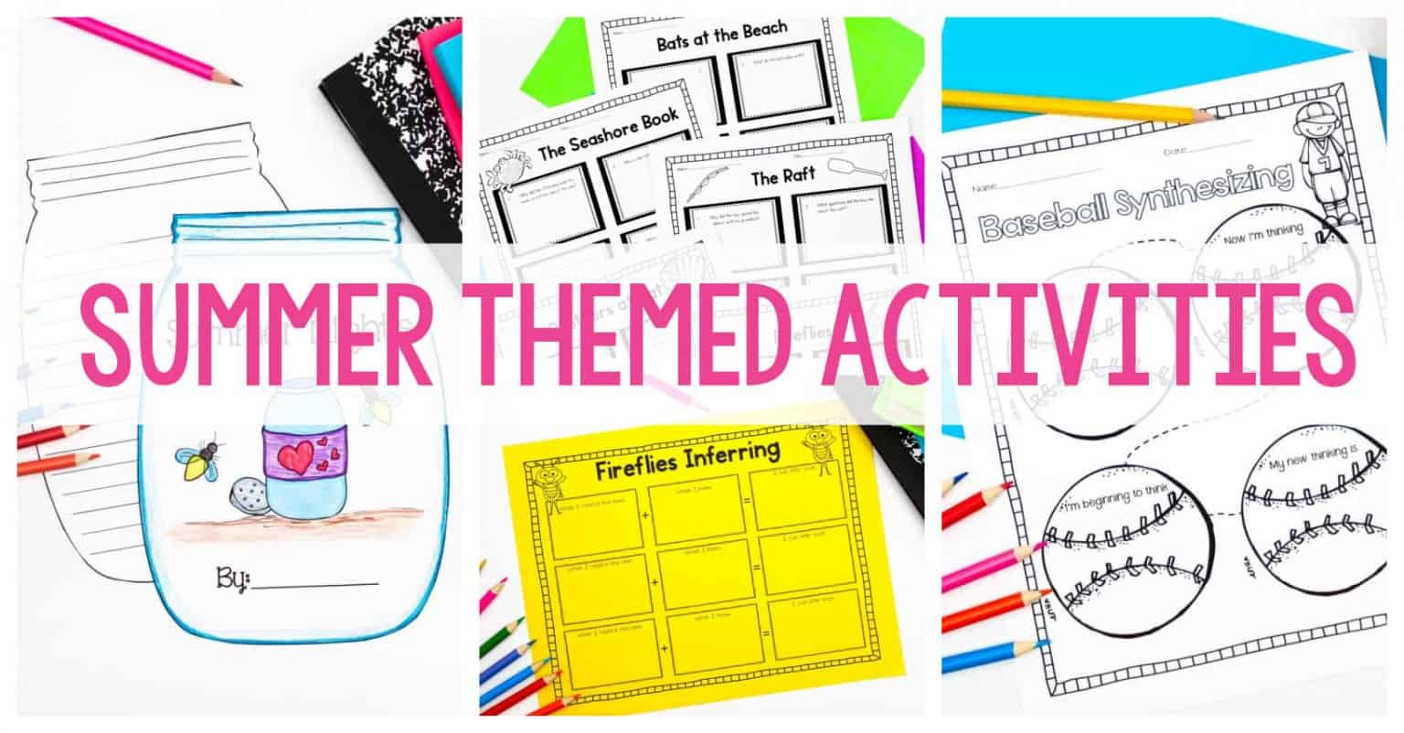 Summer Themed Reading and Writing - Ashleigh's Education Journey