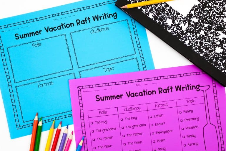 Summer Themed Reading and Writing - Ashleigh's Education Journey