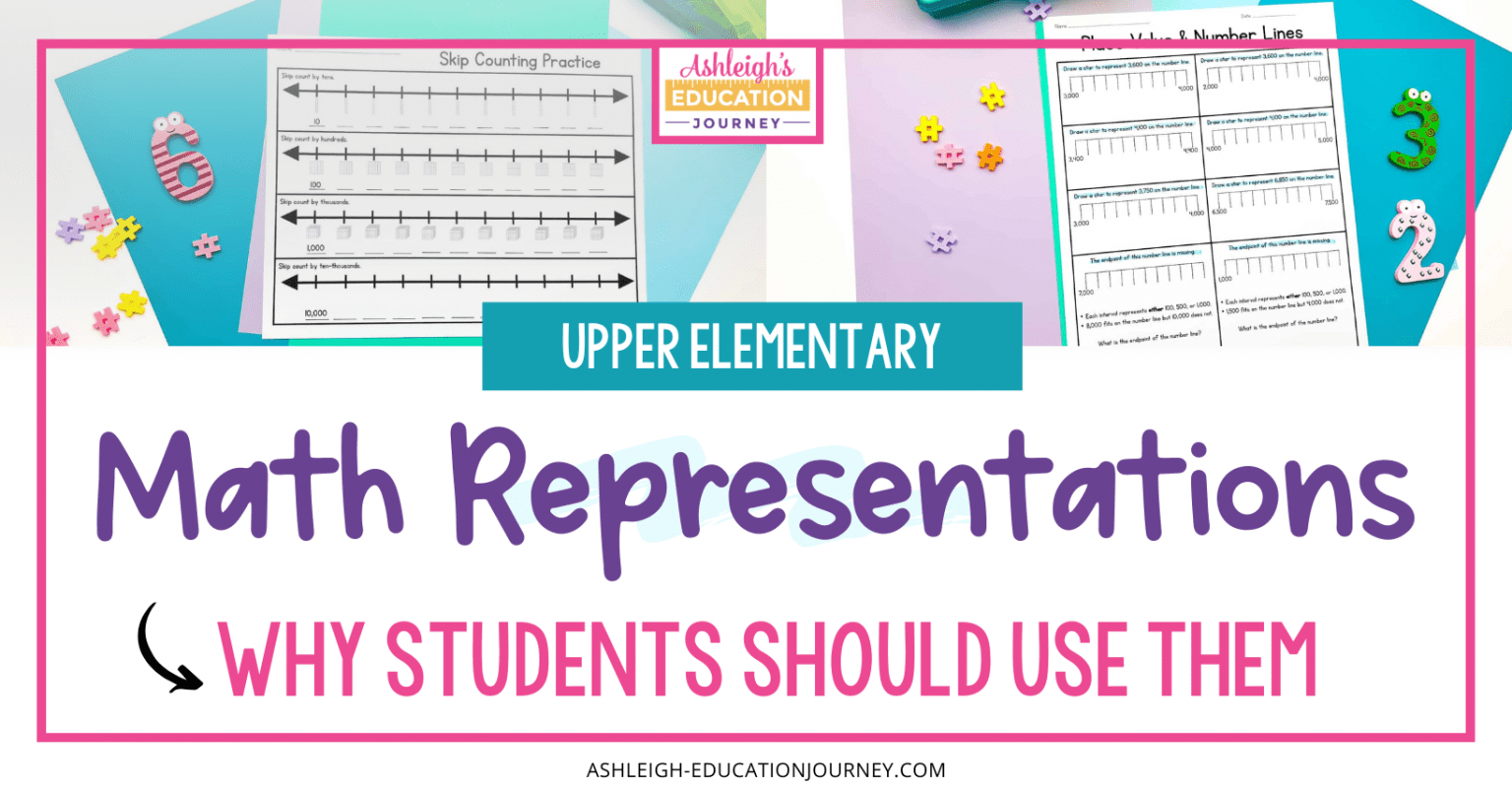 Using Math Representations - Ashleigh's Education Journey