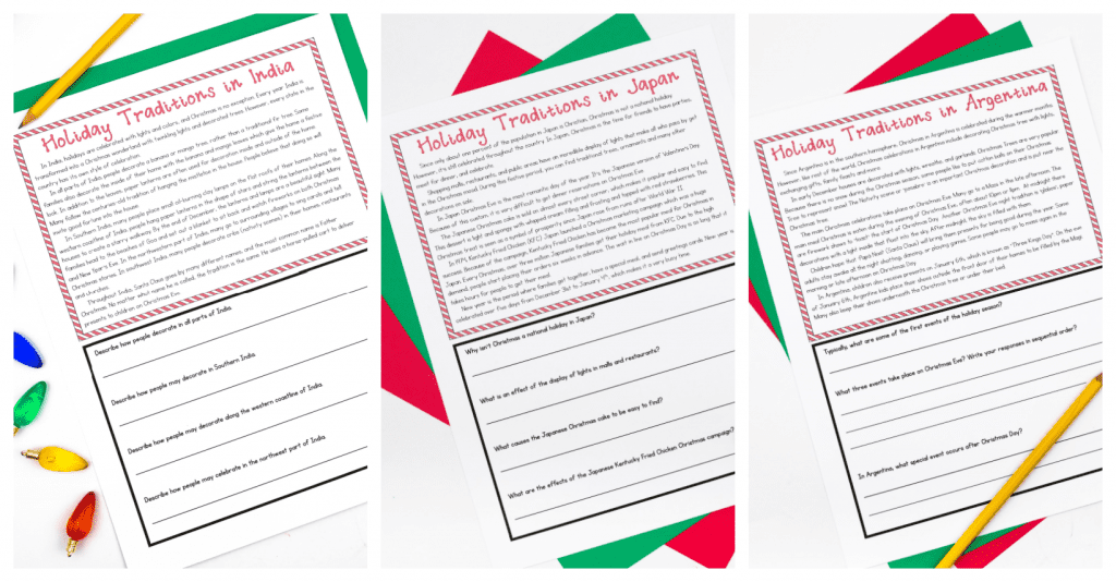 Nonfiction Text Structure With Holidays Around the World - Ashleigh's ...